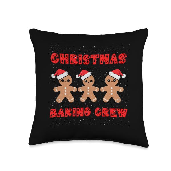 ・If you love spending time as a family baking special Xmas treats for everyone then this cute "Christmas Baking Crew Gin...