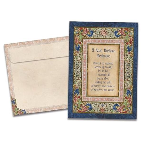 ・Inside Greeting: Wishing you a year of sweetness and kindness. L'shana tova | Cover Greeting: A Rosh Hashanah meditatio...