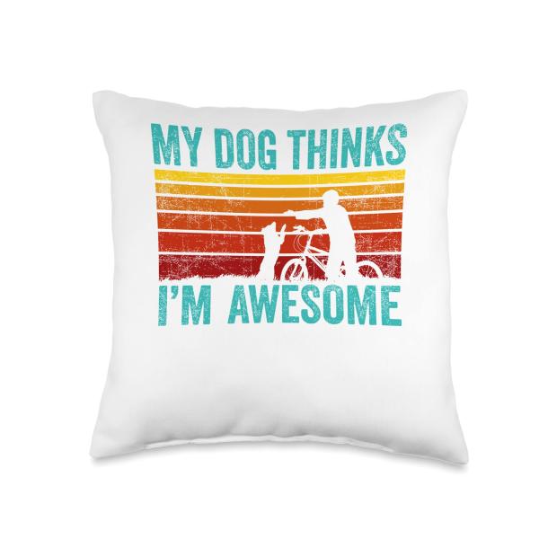 ・My Dog Thinks I'm Awesome doggie design dog for any puppy lover. Perfect doggy gift for all the dogs owner.・Funny pet a...