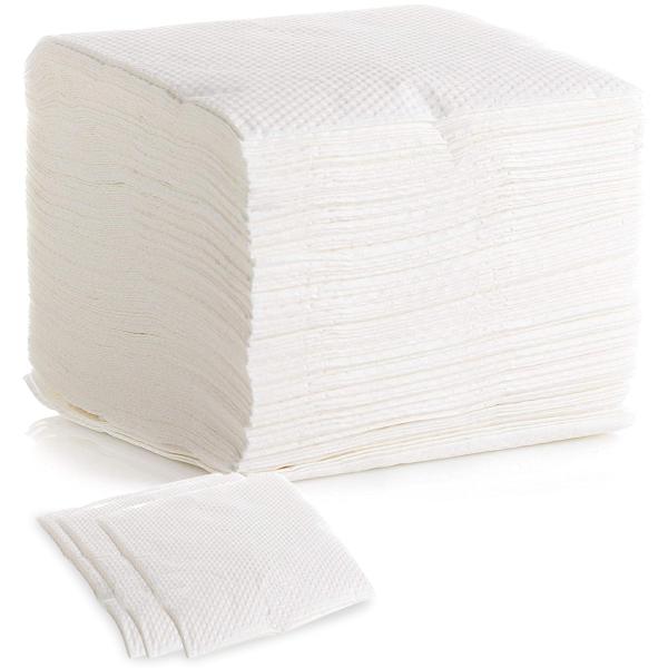 ・Elegant Lunch Napkins, 1-Ply, 12In X 12In, 100/PK, White. Paper Napkins For Everyday Use.・Made in the USA. Made of dura...
