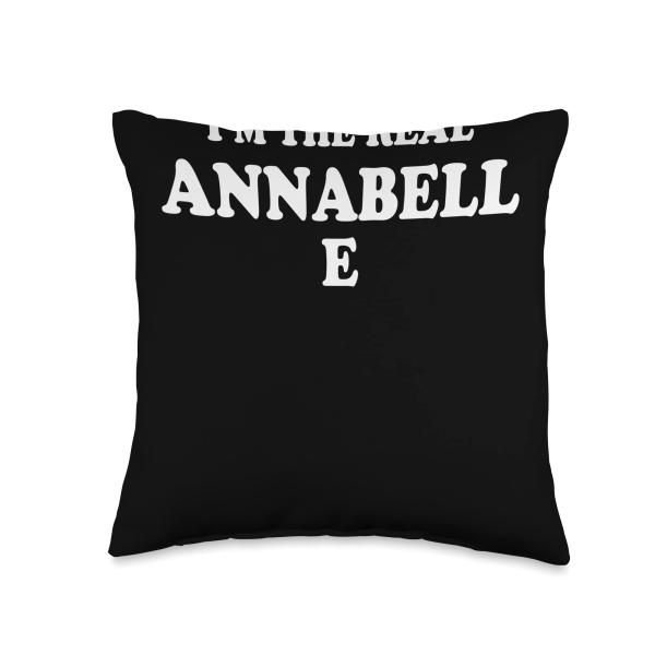 ・Fun ＆ Popular Trendy I'm The Real ANNABELLE personalized named tee. Meme funny gift for men, women, kids. Gift for Mom,...