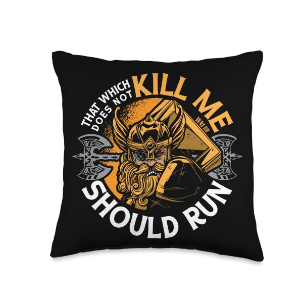 ・That which does not kill me should run・A great Viking Mythology Fan Design for a Viking History Lover who loves Celtic ...