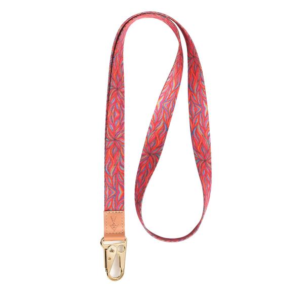 ・Our designer long lanyards made of the soft polyester strap and genuine leather. High-Quality metal clasp provides you ...