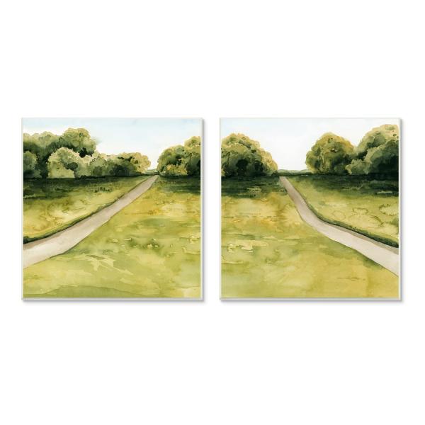 ・Dimensions: 2pc, each 12 x 0.5 x 12 Inches・Wall Art is Ready to Hang - No Installation or Hardware Needed. For Easy Set...