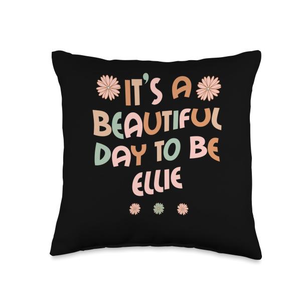 ・Fun ＆ Popular Trendy It's A Beautiful Day To Be ELLIE personalized name Shirt. Meme funny gift for men, women, kids. Gi...