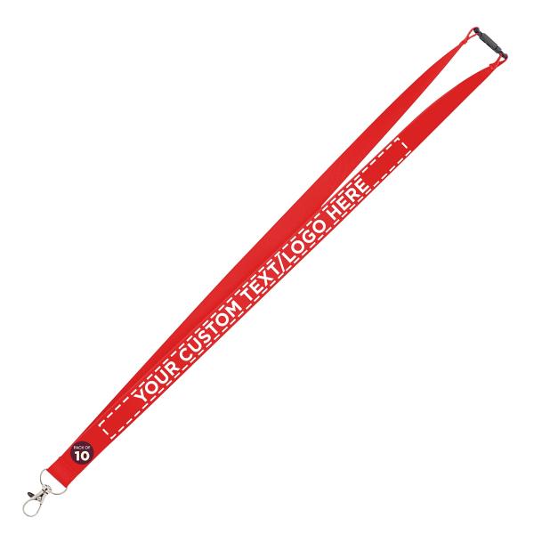 ・The Pop Nylon Lanyards are perfect for - Trade shows, conventions and giveaway events.・DURABLE ＆ COMFORTABLE DESIGN - M...