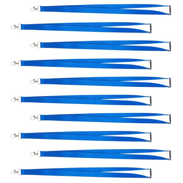 ・Durable Nylon Construction - Made from 100% nylon with matching thread stitching, these lanyards are strong, lightweigh...