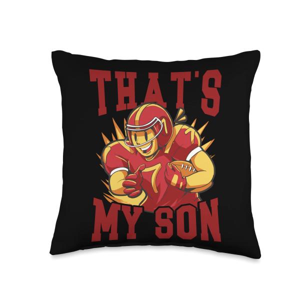 ・That's my son is a great vintage design for a father or mother of a football player that plays in a team at any level H...