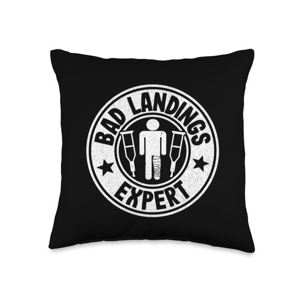 ・A funny get well soon broken leg surgery recovery design with with get well gag / joke for all men, women and kids and ...