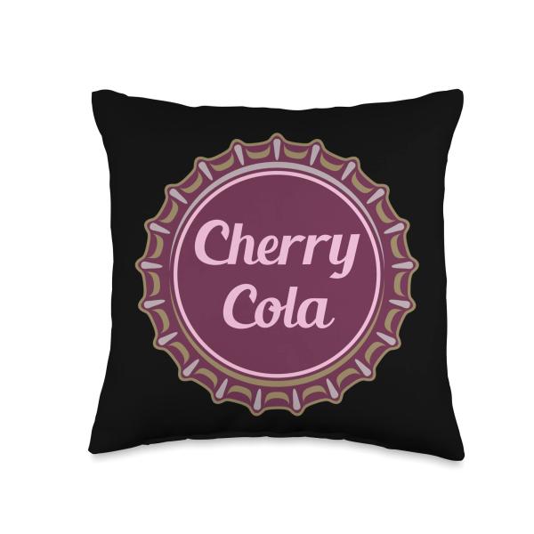 ・Cherry Cola fizzy soda drink bottle top. Crown cork look. Fun idea for the soda drinker.・100% spun-polyester fabric・Dou...