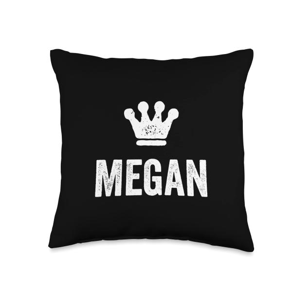 ・Megan is an awesome name. A name fit for a queen or a princess. Why not wear this name with pride and a nice grunge dis...