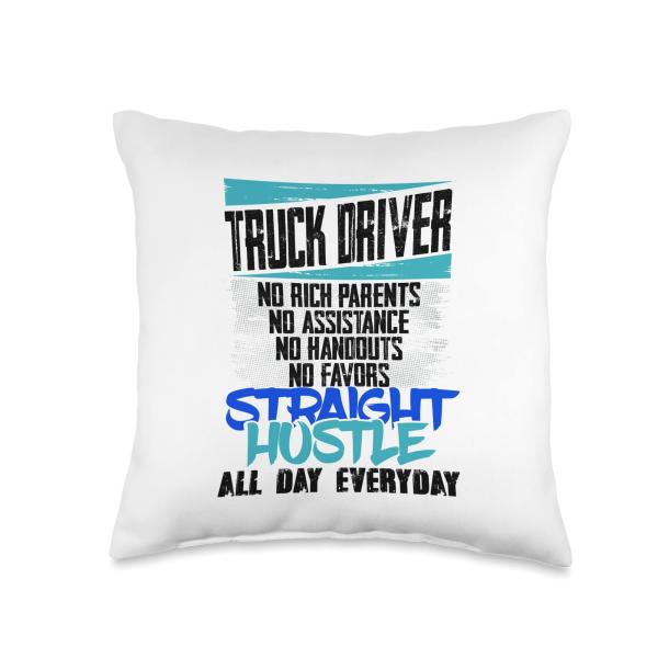 ・Check out this TRUCK DRIVER NO RICH PARENTS NO ASSISTANCE NO HANDOUTS NO FAVORS STRAIGHT HUSTLE ALL DAY EVERYDAY trucke...