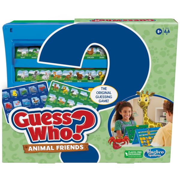 ・THE ORIGINAL GUESSING GAME WITH FAVORITE ANIMALS: With the Guess Who. Animal Friends game, kids can have loads of fun a...