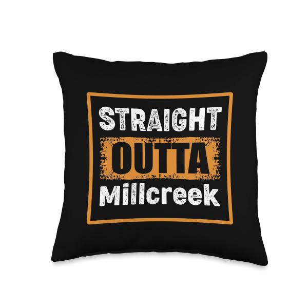 ・Humor and funny retro distressed Millcreek Utah USA design for vacation holidays, travel, adventure, souvenirs, and als...