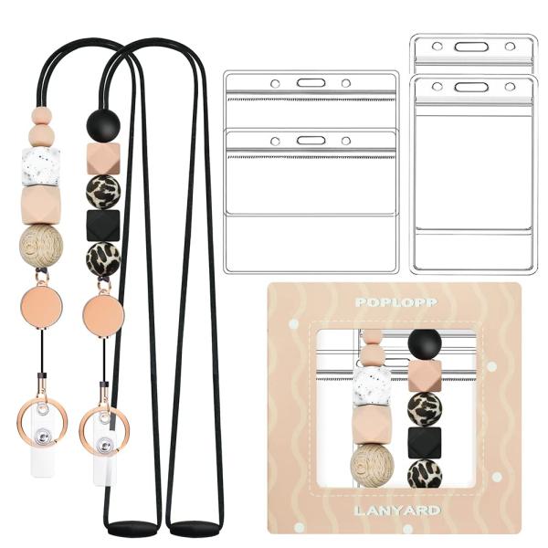 ・【Premium ＆ Safty Material】 Our retractable lanyard has a food grade silicon is made. Smooth Edge. No Special Smell. The...