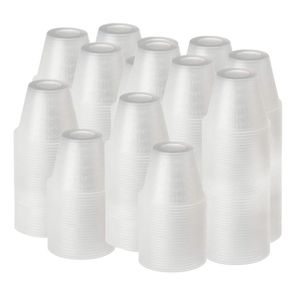 ・5000ct (Full Case) 1 Oz (30 ml) Medicine Cup Made From Strong Polypropylene With Easy to Read Measurements (50 Sleeves,...