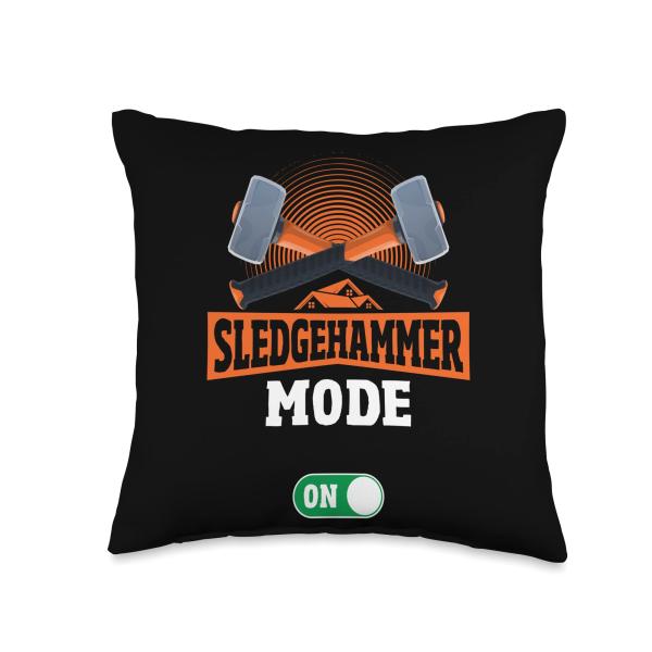 ・Sledgehammer mode on. This house demolition design is perfekt for any fixer upper fan or home wrecker.・This funny house...