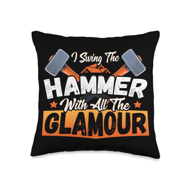 ・I swing the hammer with all the glamour. This house demolition design is perfekt for any fixer upper fan or home wrecke...