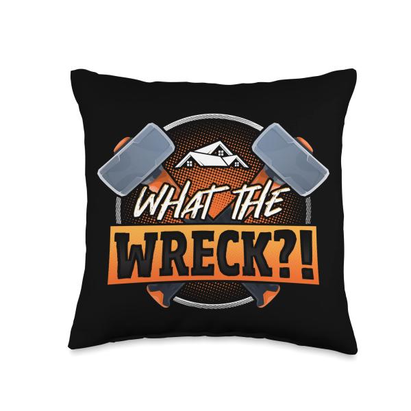 ・What the wreck. This house demolition design is perfekt for any fixer upper fan or home wrecker.・This funny house remod...