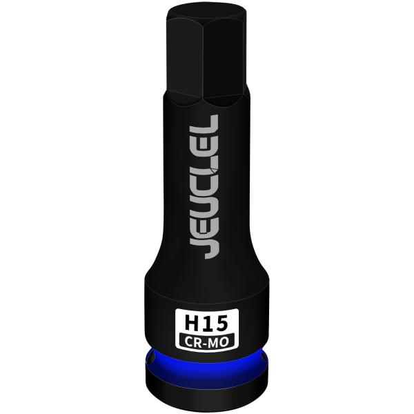 ・【理想的な六角ソケット】 H15 (15mm) ソケットはラチェットなどの工具と連動し、六角ドライブのファスナーを素早く簡単に締められます。・【仕様】1/2インチインパクトドライブソケット、H15(15mm)六角ビット、全長78mm。 長...