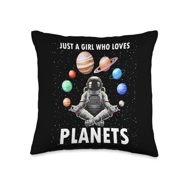 ・Just A Girl Who Loves Planets Space Science Geek Astronaut Yoga "Just A Girl Who Loves Planets" is for your son kids wh...