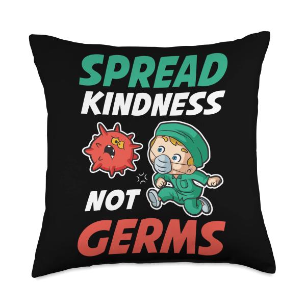 ・Spread Kindness Not Germs・Spread Kindness Not Germs fashion perfect for a School Nurse, Nurse or someone who is in Nurs...