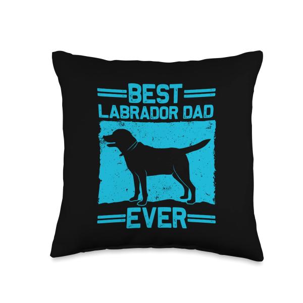・Vintage gift for the best labrador dad ever and a cool pet owner of chocolate or white retriever breeds. Cute retro des...