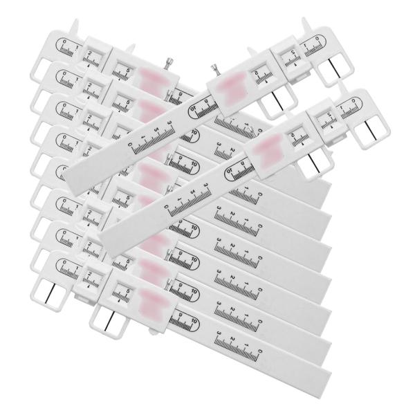 ・★【Quality Material】: These Pupil Distance Ruler are made of quality PVC material, and has non-slip handle, which is eas...