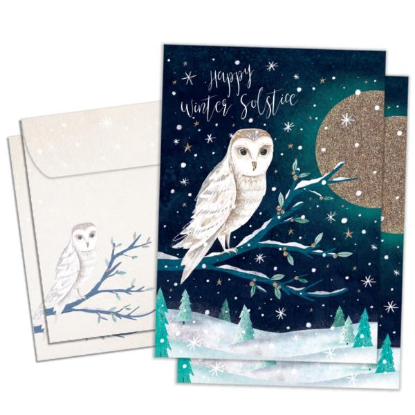 ・CAPTIVATING DESIGNS - Experience the magic and wonder of the Summer Solstice with an inspiring Tree-Free greeting card....