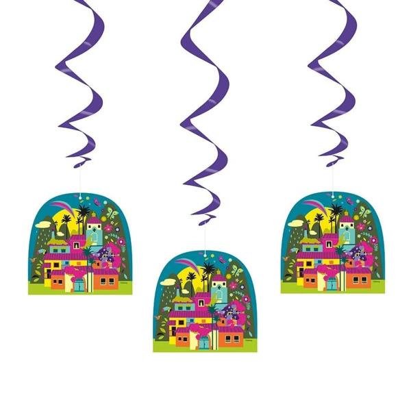 ・MAGICAL DISNEY ENCANTO: Enchant your party venue with our exclusive Multicolored Disney Encanto Colorful Hanging Swirl ...