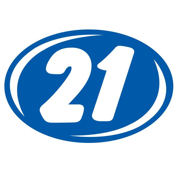 ・Let them know the vehicle's year model with our BOLD YEAR MODEL SIGNS! MADE IN THE USA・Two Digit Year Oval, adhesive wi...