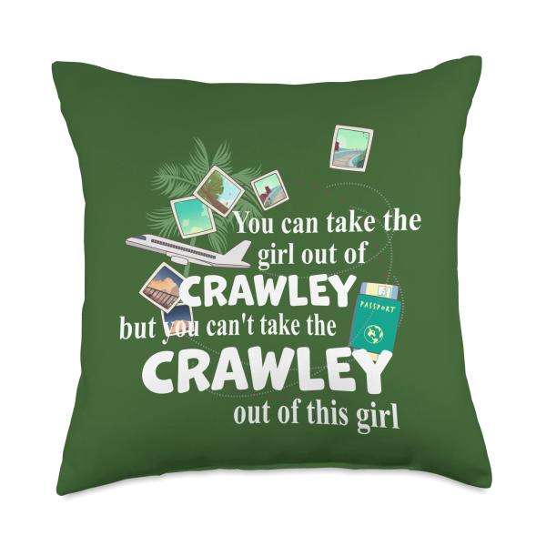 ・Ideal for all the awesome women and girls who are patriotic and proud to be from Crawley, England. Can't take the Crawl...