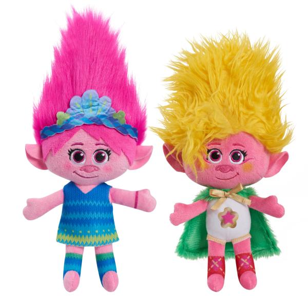 ・This product has polybag packaging that may reveal what's inside and cannot be hidden.・Includes: 2 Trolls plushies.・Tro...