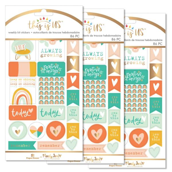 ・These planner stickers are magical! They're so whimsical and the colors are so pretty! But more importantly, they encou...