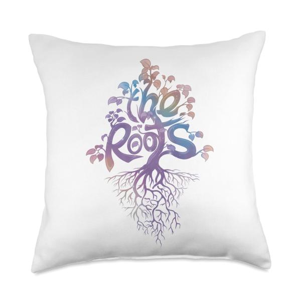 ・Hippie - The design shows a spritual tree with deep roots. The leafs form the words The Roots. Perfect motif for all sp...