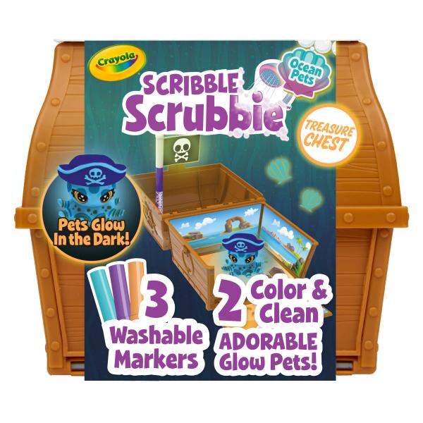 ・スクリブルスクラビーペット:胸の生息地1つ、暗闇で光る動物のフィギュア2つ、暗闇で光る旗1つ、洗えるマーカー3本、スクラブブラシ1本。・海の動物のおもちゃ:タコや松ぼっくりの魚など、輝く海のペットと一緒に野生の冒険に出発しましょう。 フロ...