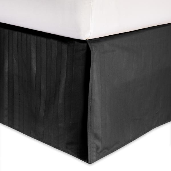 ・BED SKIRT SIZE- Our Twin-Size bed skirt will measure 39" x 75" with a 14 inch long tailored drop for an elegant, finish...