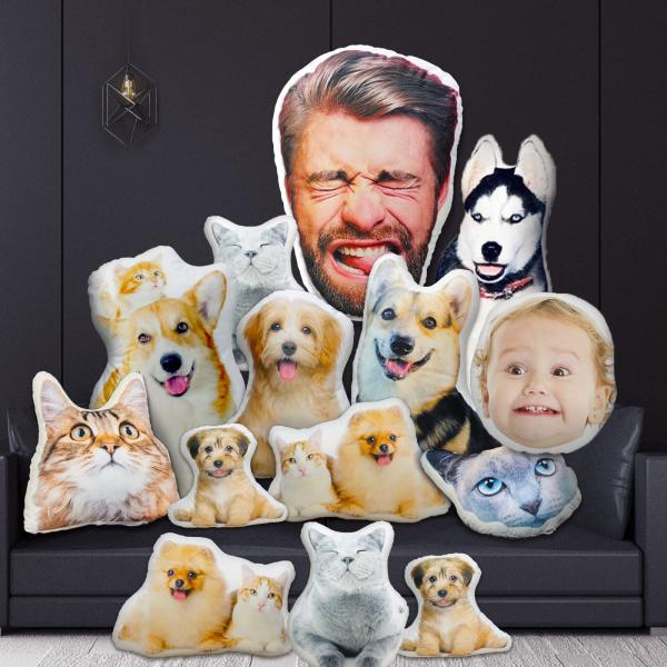 ・? Personalized Pillows ? Custom pet pillows personalized pillows with picture.It is a cute and unique gift made of your...