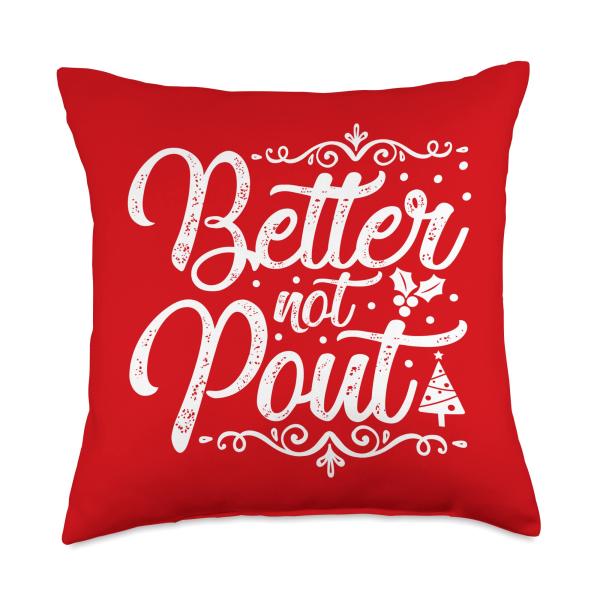 ・Fun Christmas Quote Design・Adorable Christmas Design・100% spun-polyester fabric・Double-sided print・Filled with 100% pol...