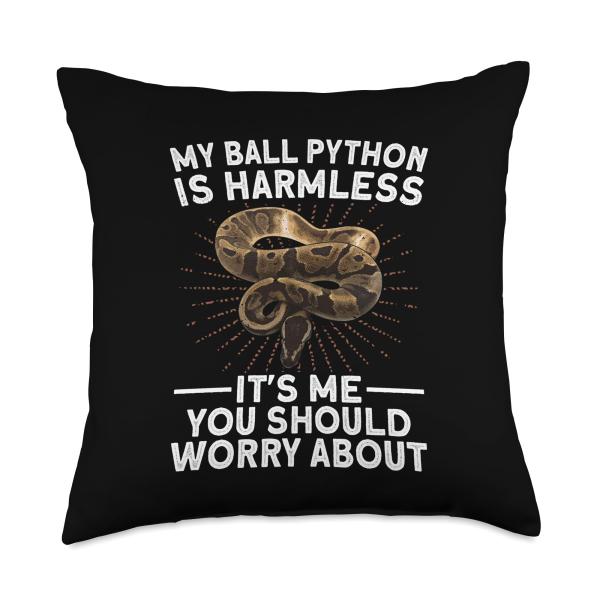 ・As ball python owner, you will love My ball python is harmless It's me you should worry about gag art for serpent ＆ cob...