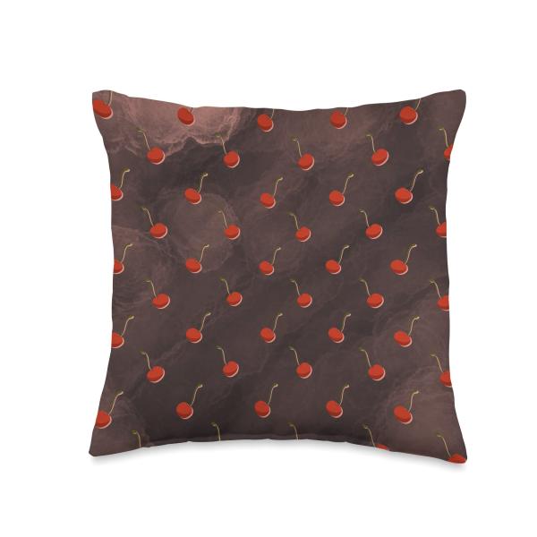 ・Cherry Pattern Design・100% spun-polyester fabric・Double-sided print・Filled with 100% polyester and sewn closed・Individu...