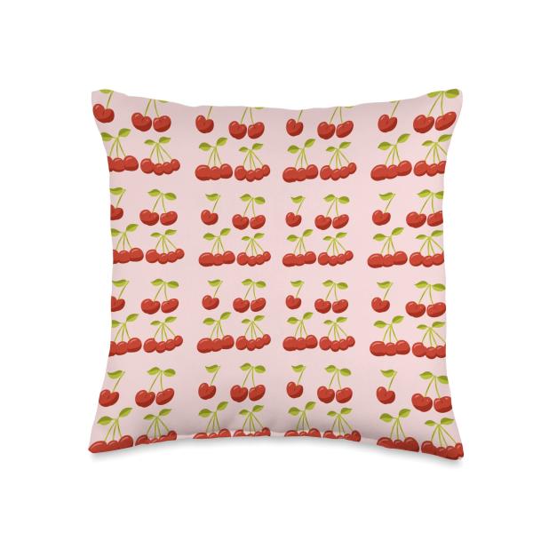 ・Cherry Pattern Design・100% spun-polyester fabric・Double-sided print・Filled with 100% polyester and sewn closed・Individu...