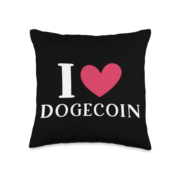 ・I Love Dogecoin Crypto Cryptocurrency Blockchain it's great for any Dogecoin enthusiast, Dogecoin hodler, HODL, Dogecoi...