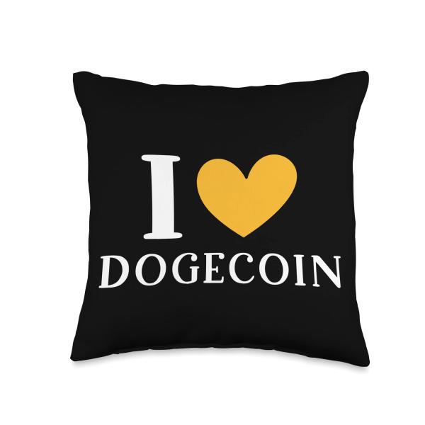 ・I Love Dogecoin Crypto Cryptocurrency Blockchain it's great for any Dogecoin enthusiast, Dogecoin hodler, HODL, Dogecoi...