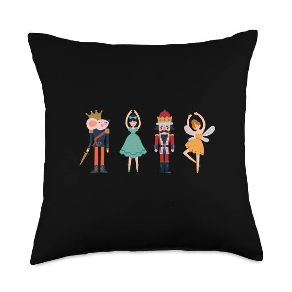 ・This beautiful design with large Nutcracker, Rat Mouse King, Sugar Plums Fairy ＆ Princess at a Ballet is a nice present...