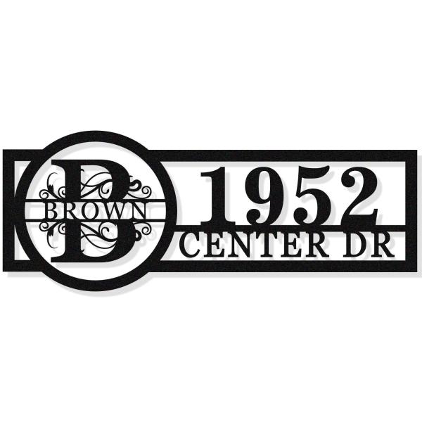 ・Design Your Address Sign: Customize your own personalized address signs for home decor, add wall art charm to your hous...