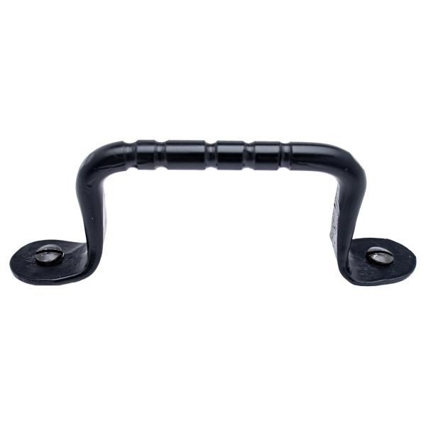 ・HANDCRAFTED DOOR PULL made from black cast iron handles adds a unique accent to your barn door and furniture handles an...