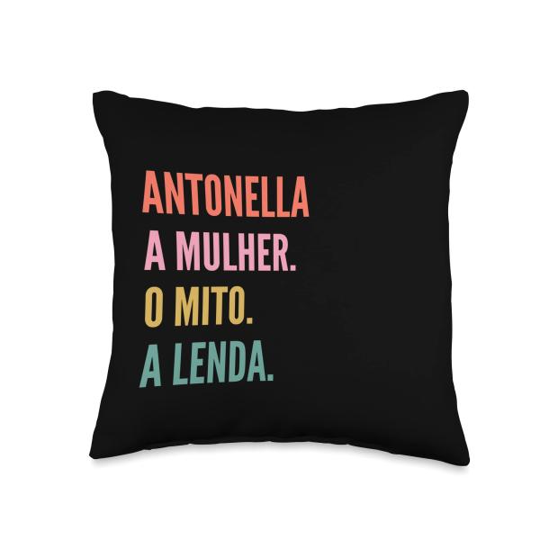 ・Are you looking for Brazil or Portugal gifts for a woman named Antonella? This funny portuguese design is a perfect opt...