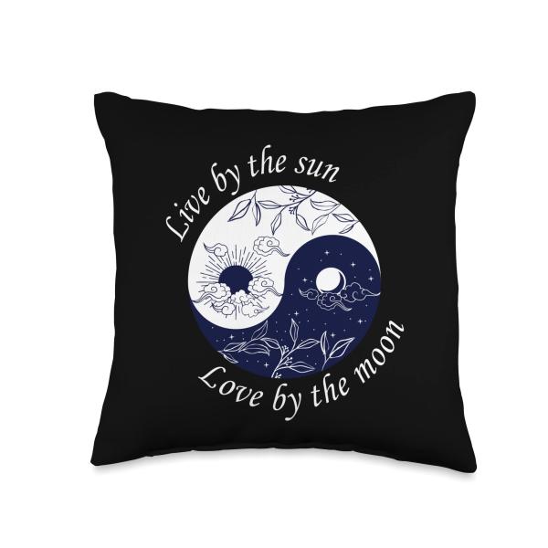 ・"Features a sacred circle yinyang symbol representing a universe of wholeness , balance , perfection , harmony and peac...