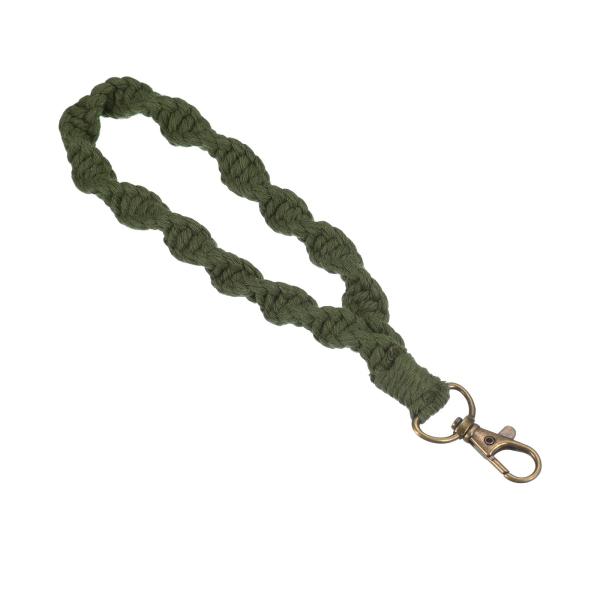 ・Color: Green; Overall Length: 200mm / 7.9-inch; Package Content: 1 x Wrist Lanyard・Reliable Material: Sturdy material, ...
